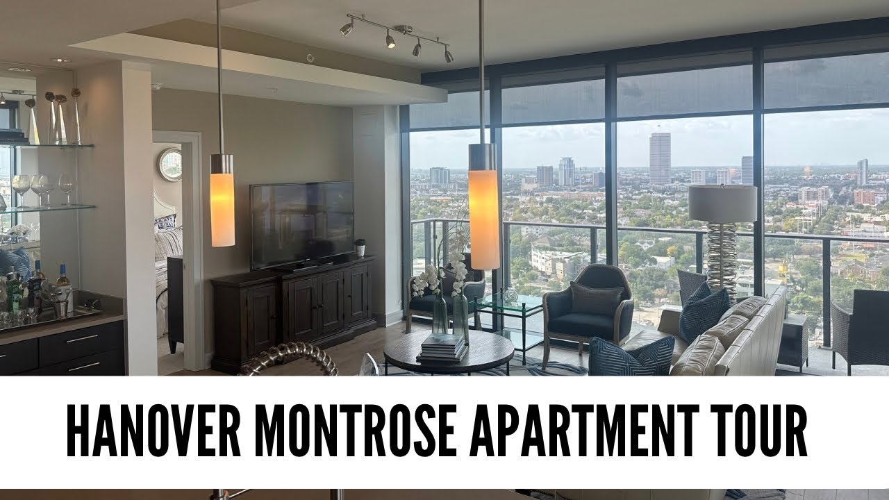 The Most Luxurious Apartment In Houston Texas! HANOVER MONTROSE - YouTube