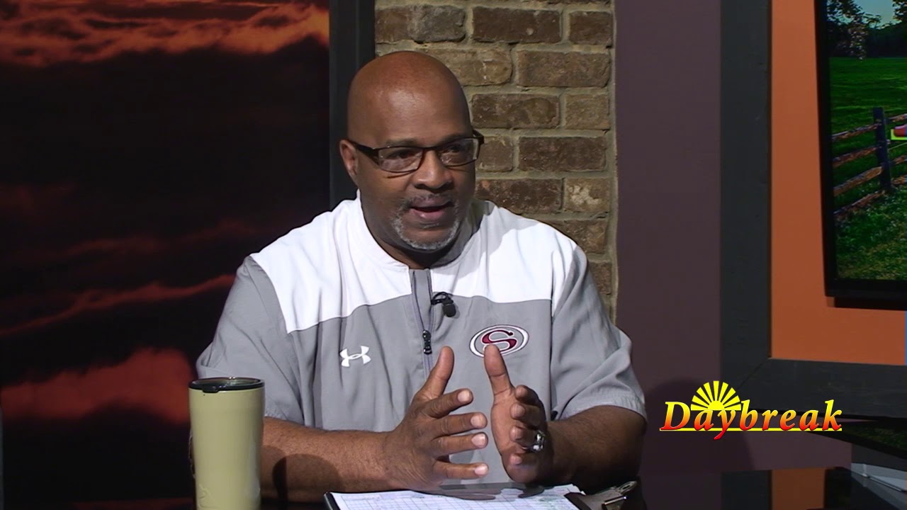 Daybreak w/ Sylacauga Head Girls Basketball Coach, Derrick Crawford 02 ...