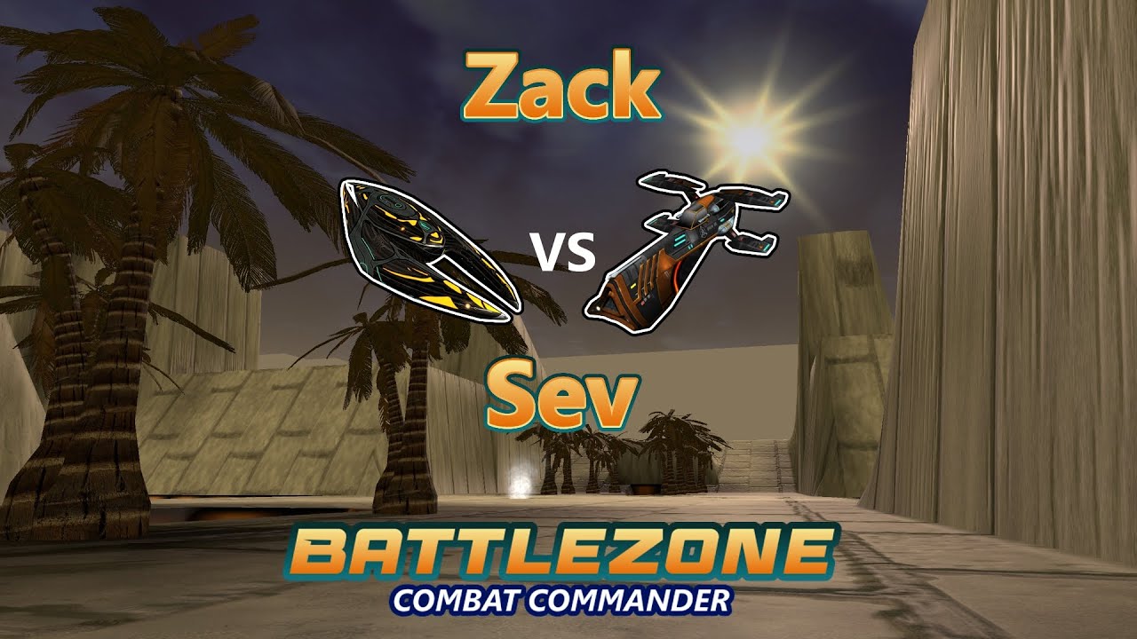 Battlezone: Combat Commander | VSR | Zack vs Sev | Plaza - YouTube