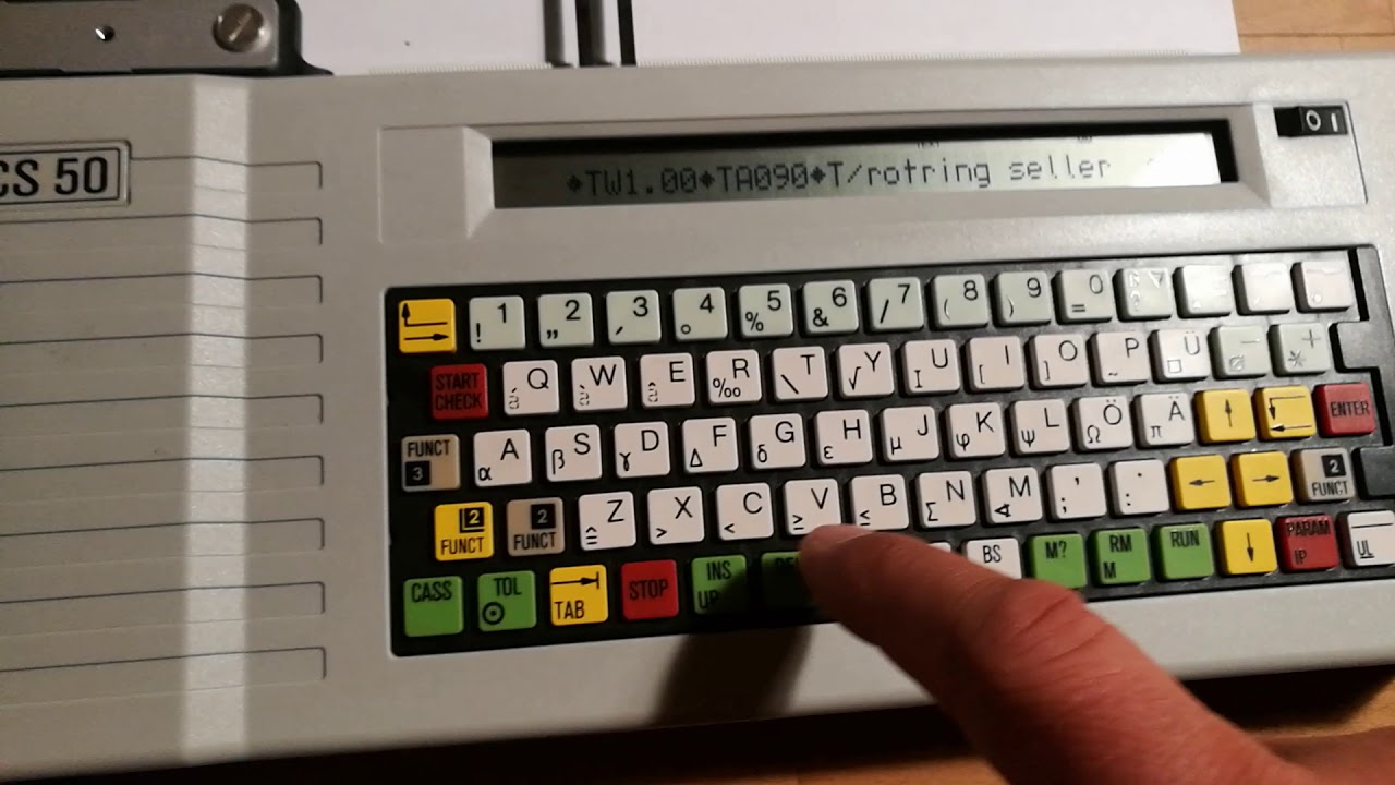 Rotring NC Scriber CS 50 - YouTube