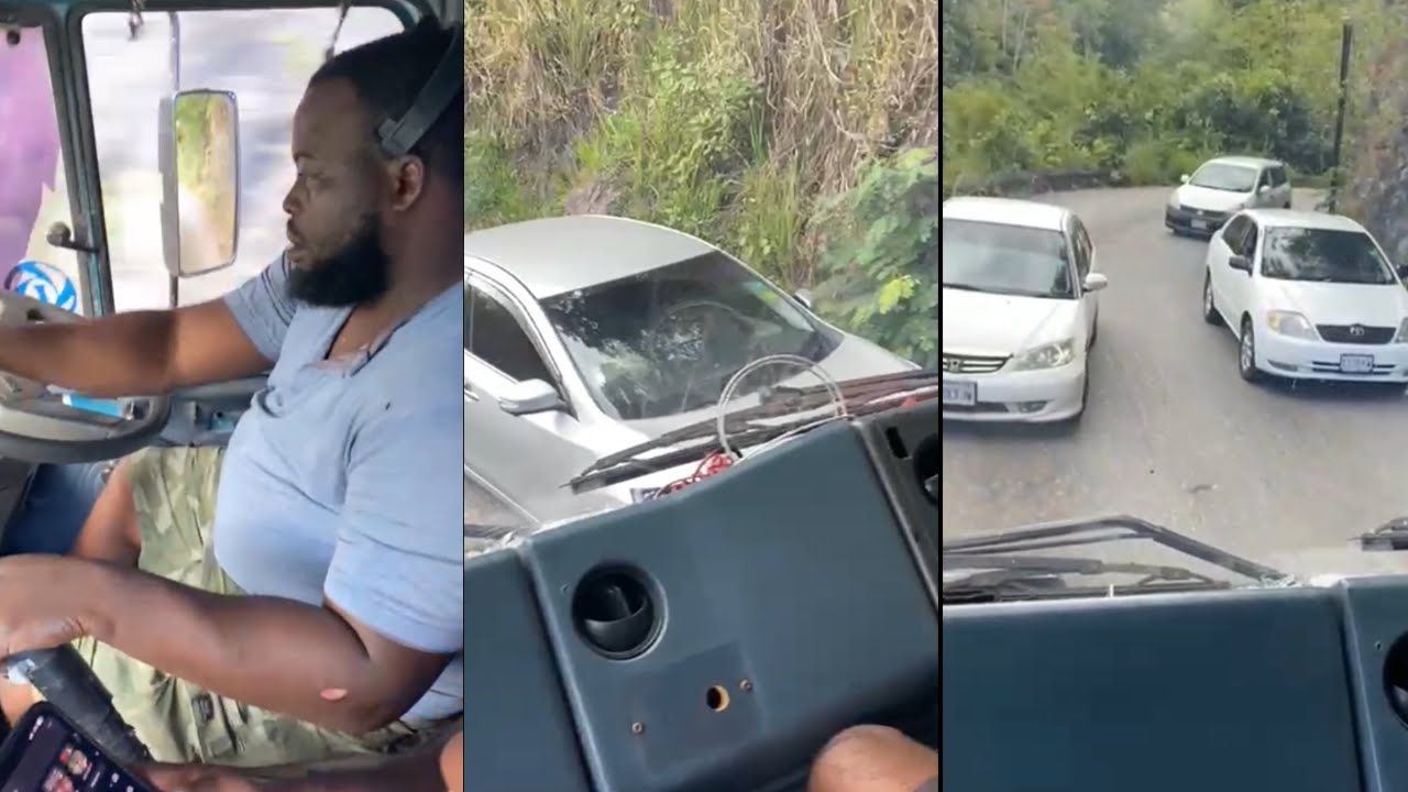 driving through narrow roads and dealing with impatient drivers. / So ...