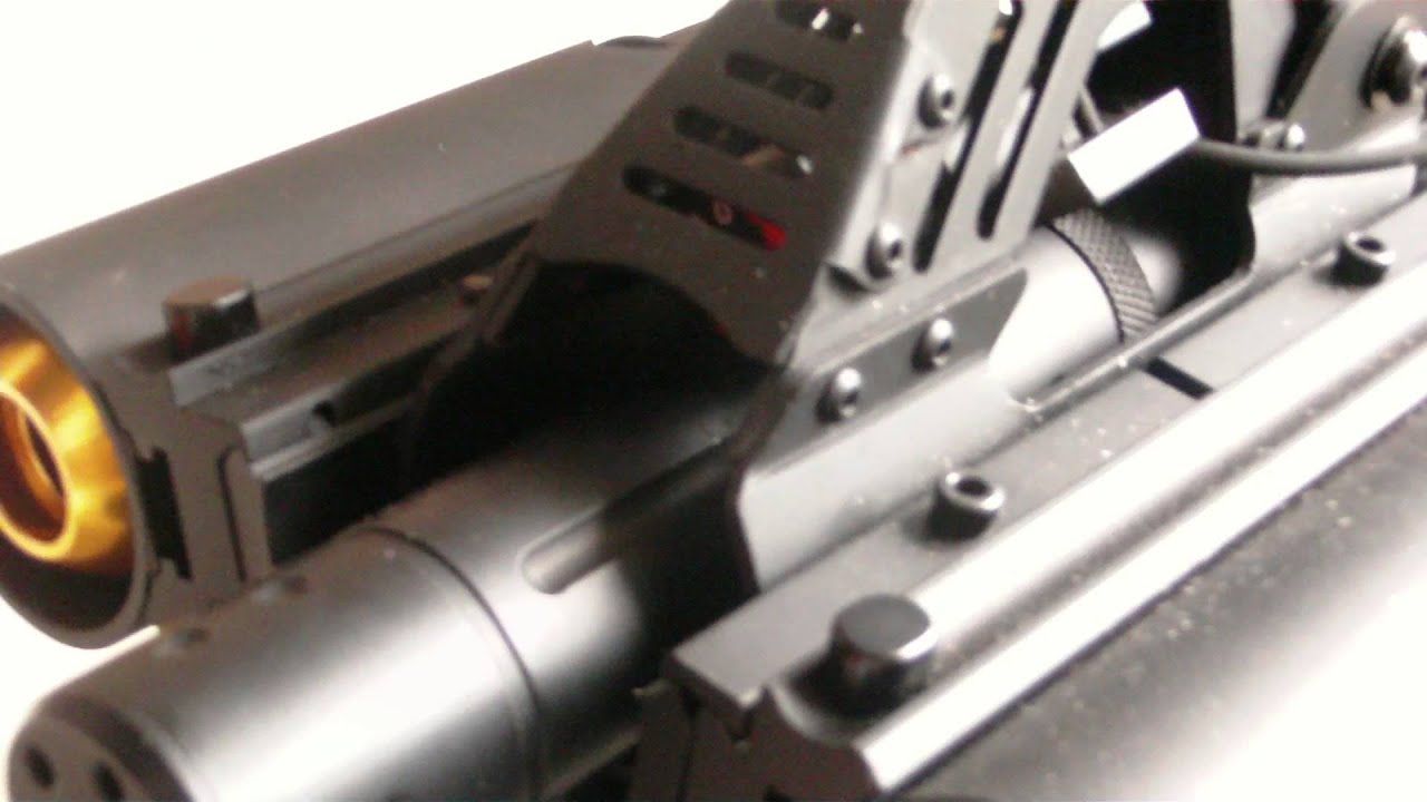 Maxxed out Terminator P90 Airsoft Glasgow - YouTube