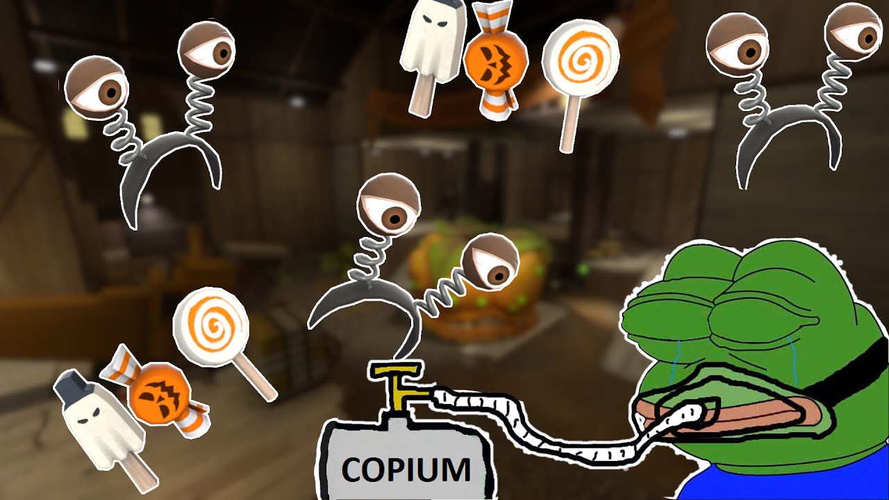 [TF2] Copium Overdose | Halloween Unboxing + Giveaway! - YouTube