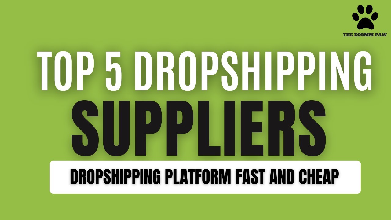 Top 5 Best Dropshipping Suppliers || How to find Suppliers (Fast and ...