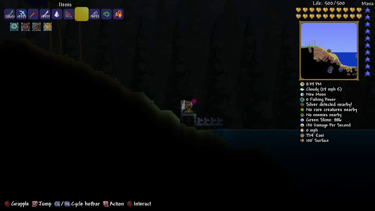 Terraria build #1 Submarine - YouTube