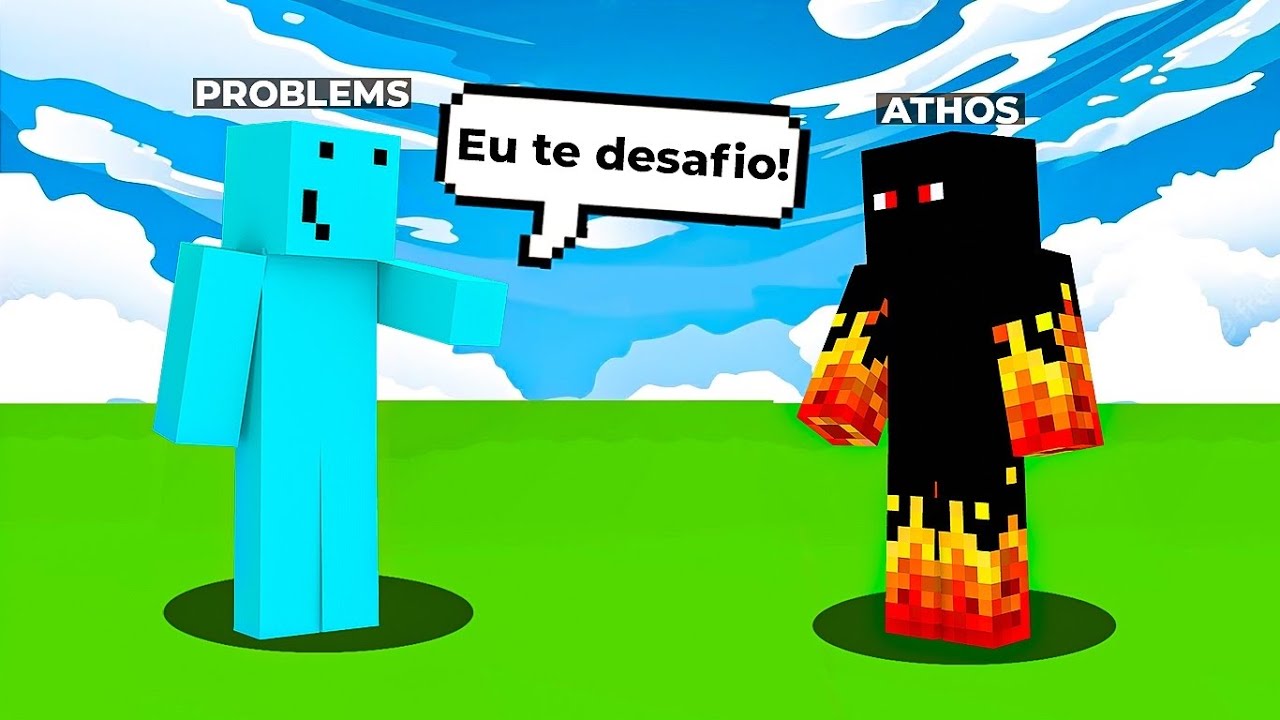 PROBLEMS desafiou o ATHOS no ROBLOX!! - YouTube