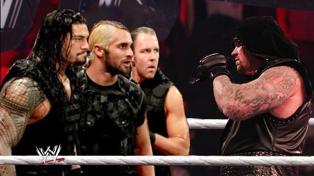 WWE RAW 5/6/13 The Shield And Undertaker Segment & The Shield Attack ...