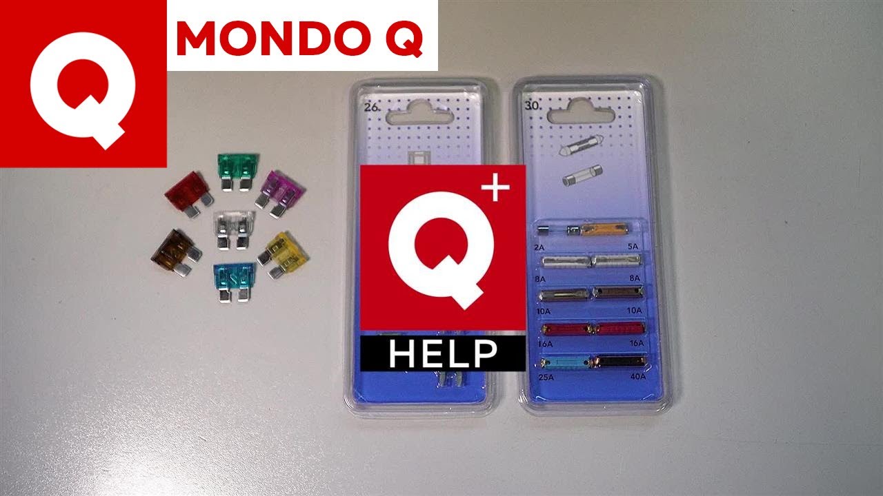 Qhelp: come sostituire un fusibile - YouTube