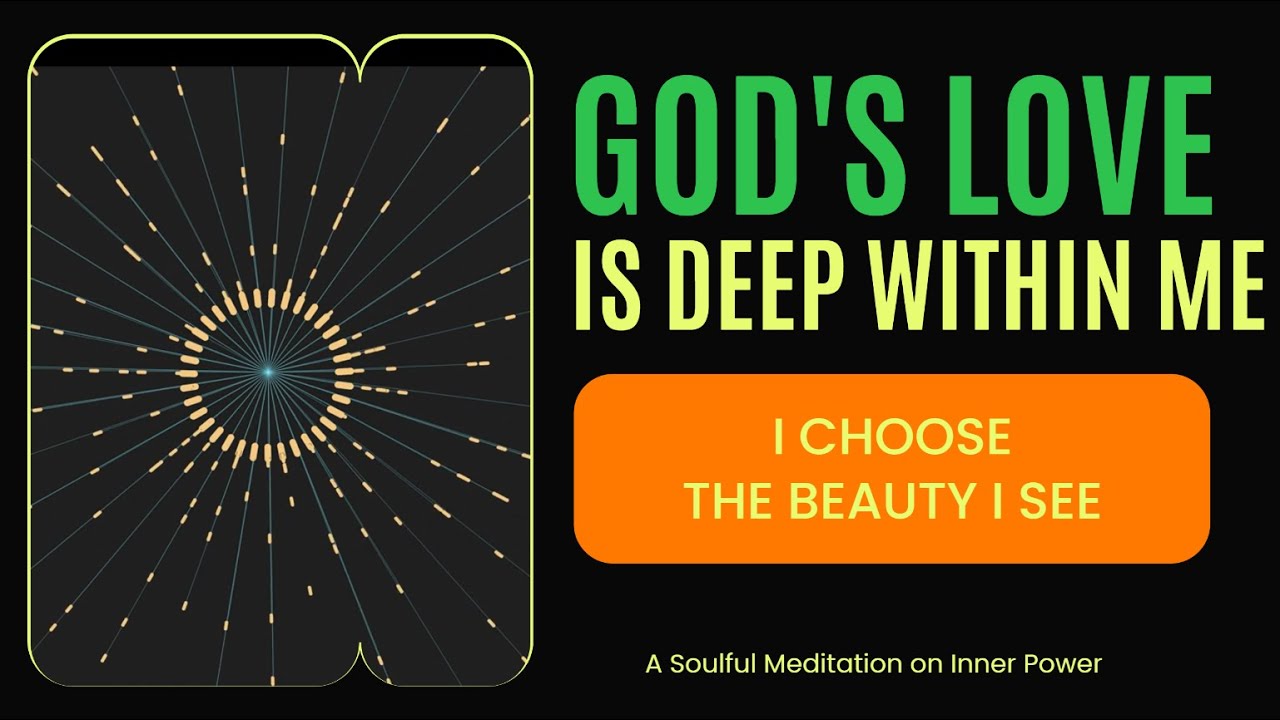 God's Love Is Deep Within Me - YouTube