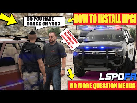 How To Install NPCI | Use Your Voice To Ask NPC's Questions | No More Question Menus | #lspdfr