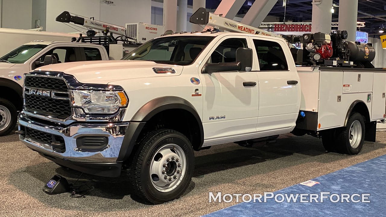 2020 RAM 4500 Heavy Duty Cummins Turbo Diesel Reading Service Truck ...