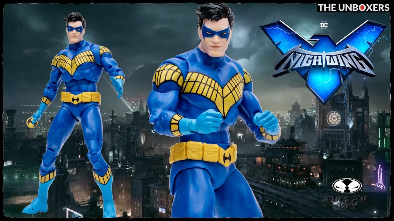 DC Multiverse Nightwing (Knightfall) 7" Action Figure by McFarlane Toys ...