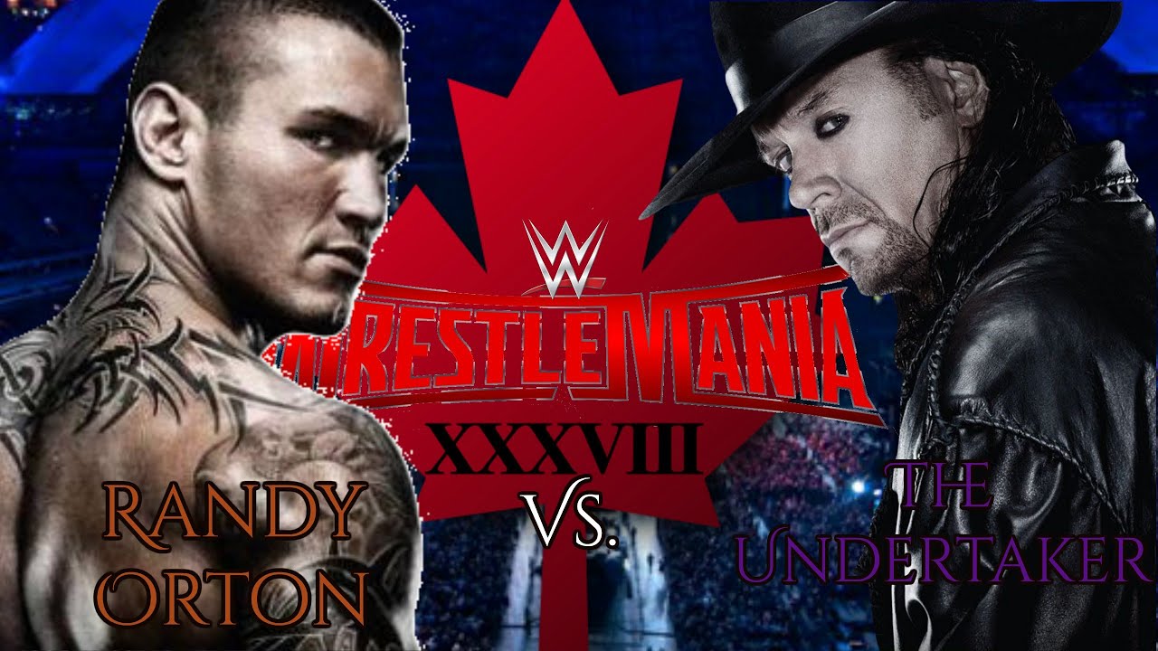 Randy Orton vs The Undertaker Wrestlemania - YouTube