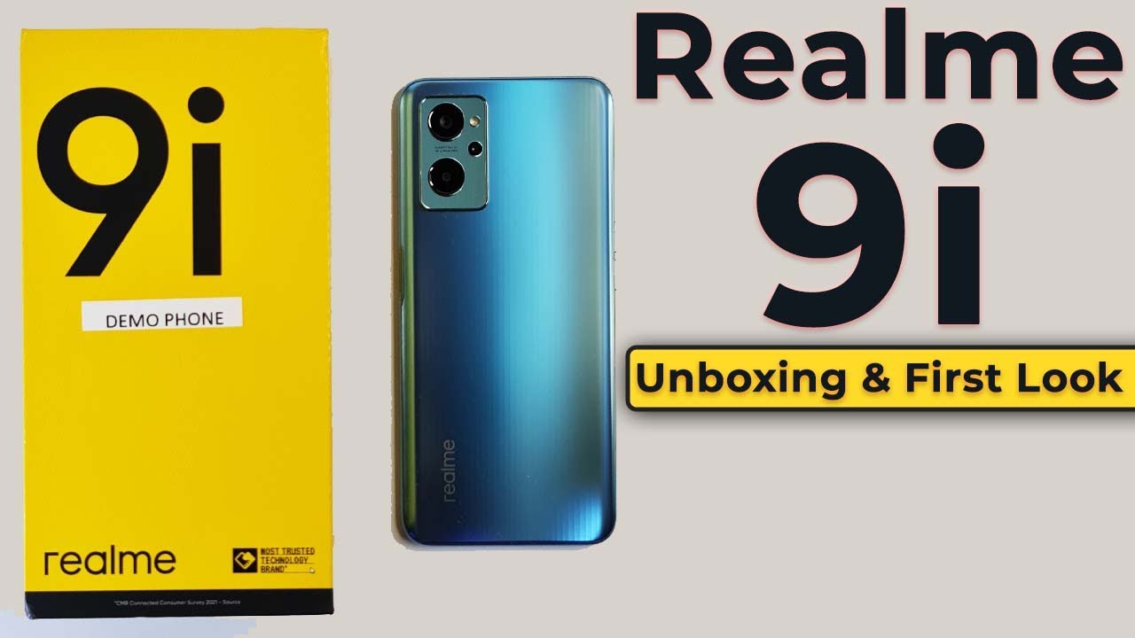 Realme 9i Unboxing, First Look, Features, Specifications and Launch in ...