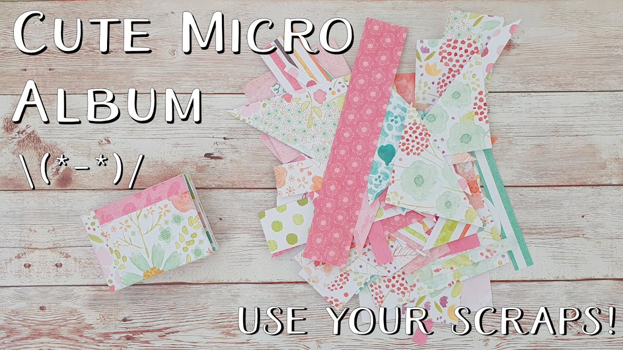 Scrapbuster Micro Album Flip Through - YouTube