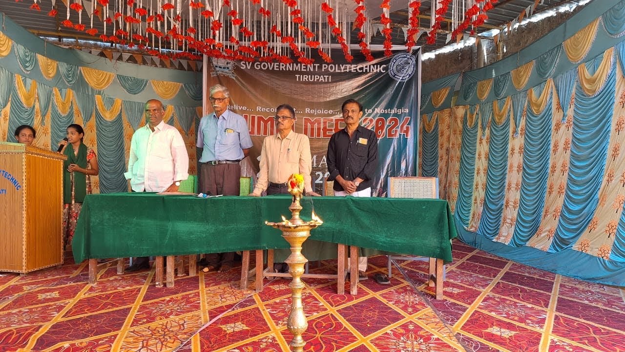 Alumni 2024 - SVGP Tirupati complete attendance - YouTube