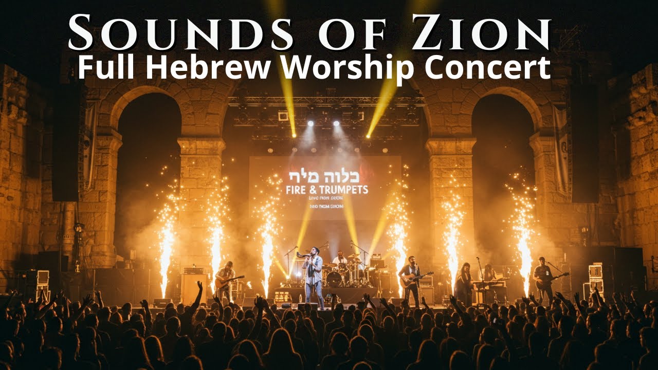 🎺 Sounds of Zion | Full Hebrew Worship Concert (Official Live Recording ...