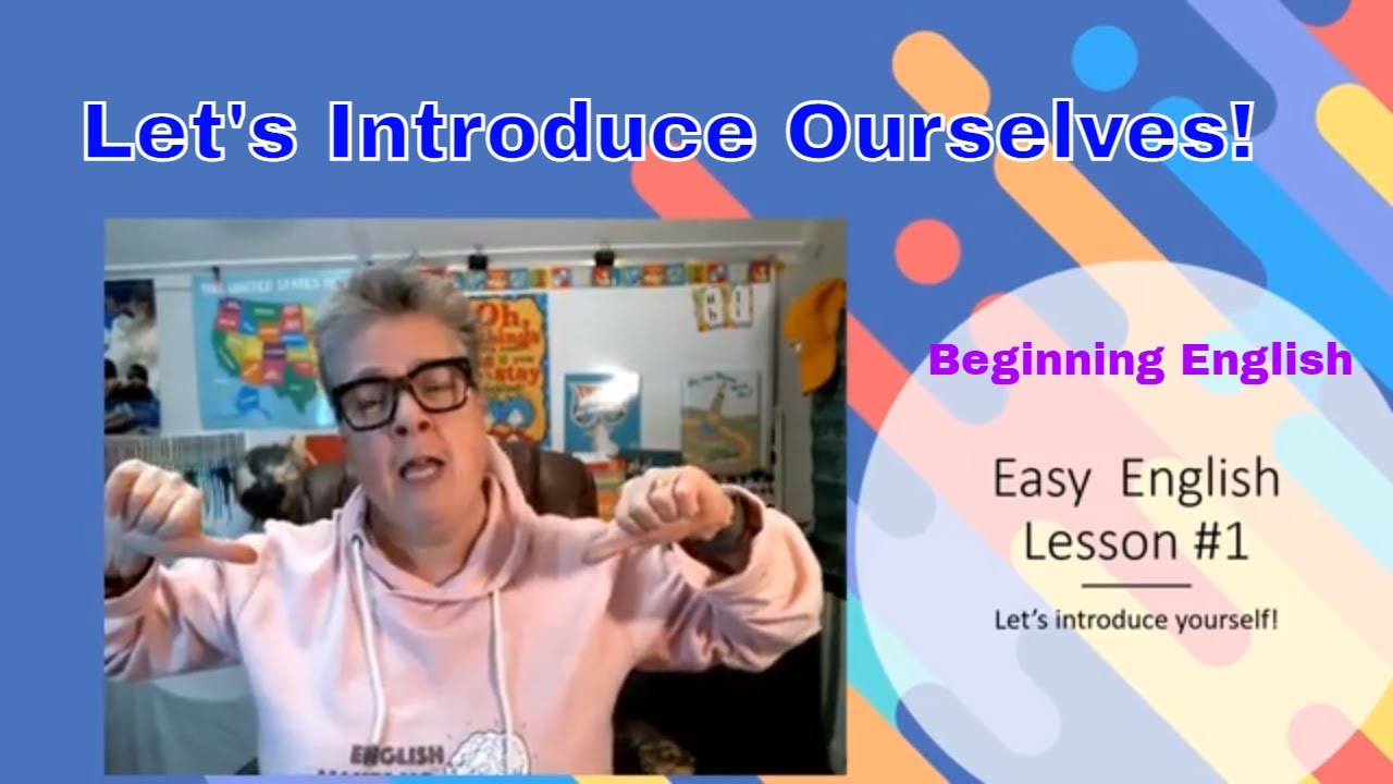Easy English Introductions - YouTube