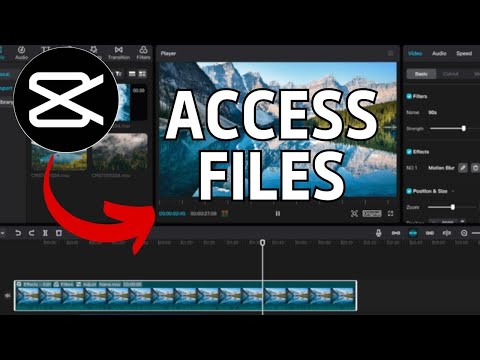 How to Access Files on Capcut PC 2024?