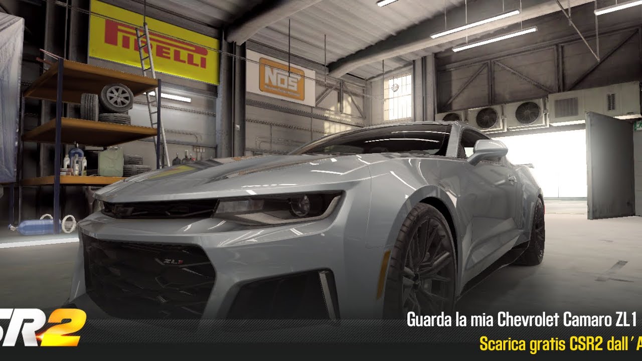 [CSR2] Camaro ZL1 shift & tune for 12.26x (NEXTERA) - YouTube