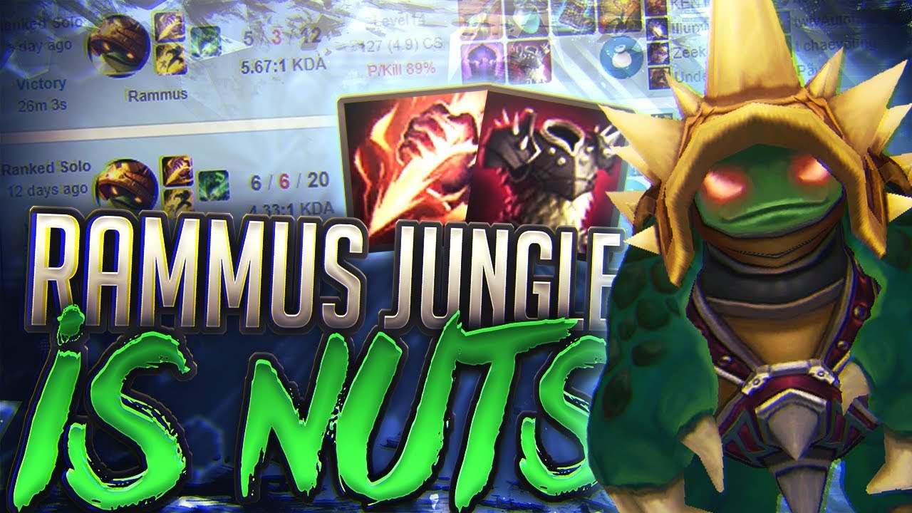 Tarzaned | RAMMUS JUNGLE IS NUTS | Reclaiming Rank One. Episode 24 ...
