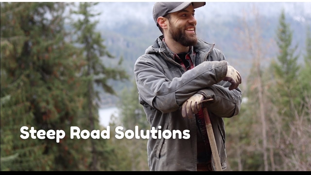 HOMESTEAD ON A HILL | Managing drainage on a steep driveway | water bar ...