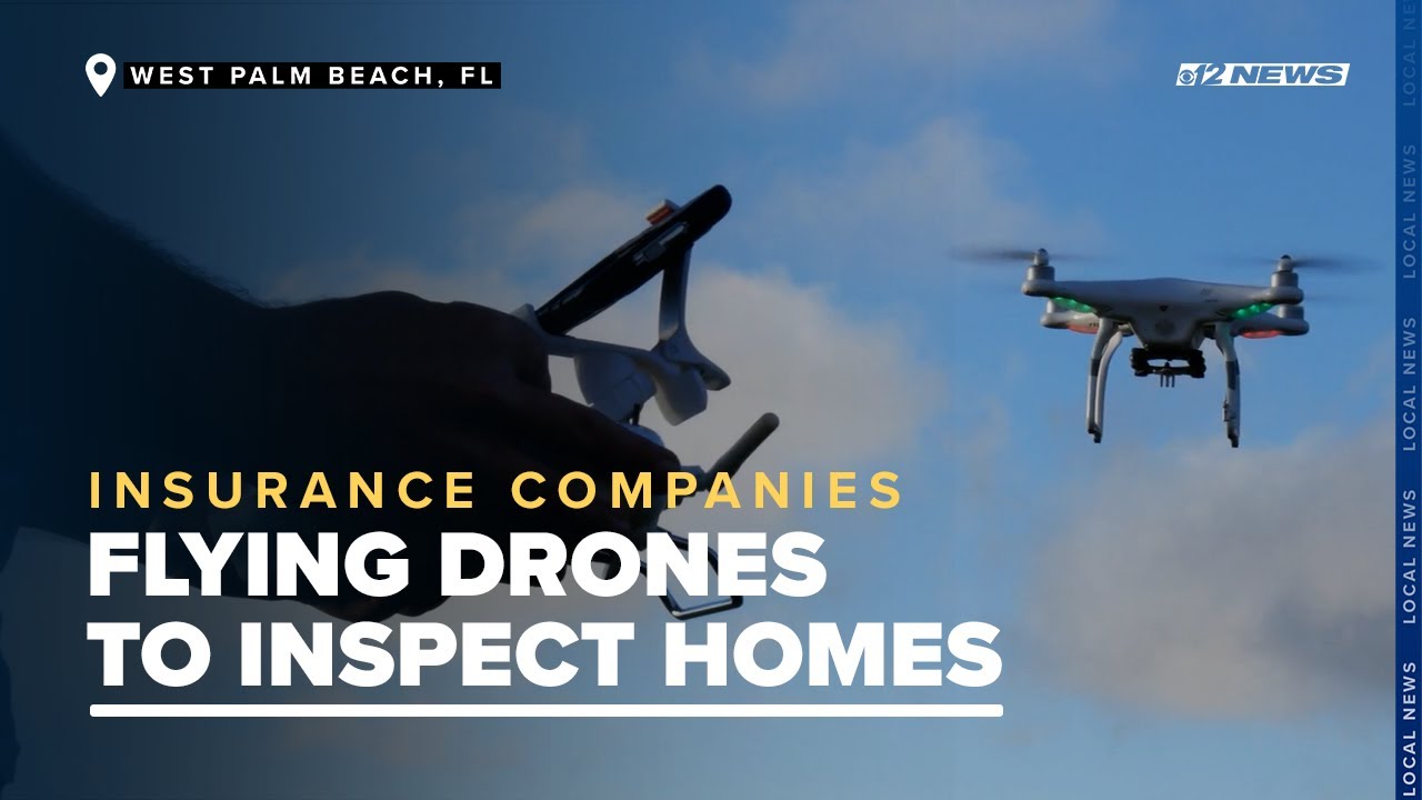 Insurance companies are using drones to inspect homes - YouTube