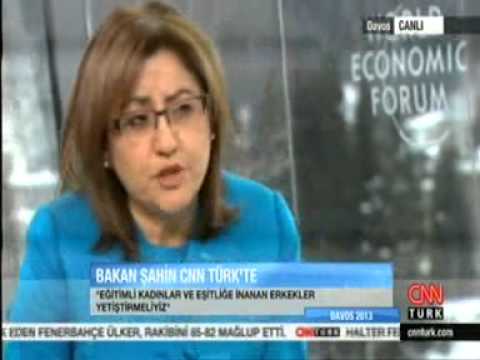 Davos'tan Fatma Şahin CNN Türk Canlı Yayınında soruları yanıtladı.