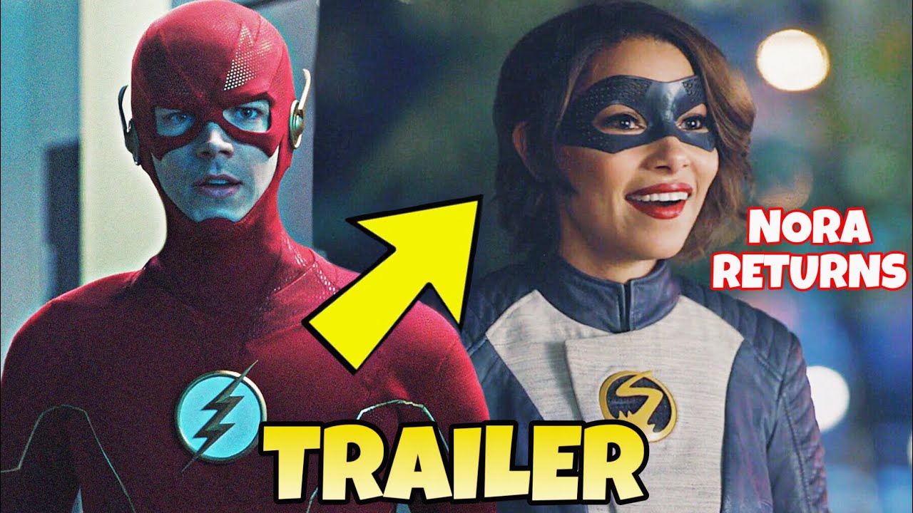 The Flash 6x16 Trailer - Nora West Allen Returns! Barry LOSES His Speed ...