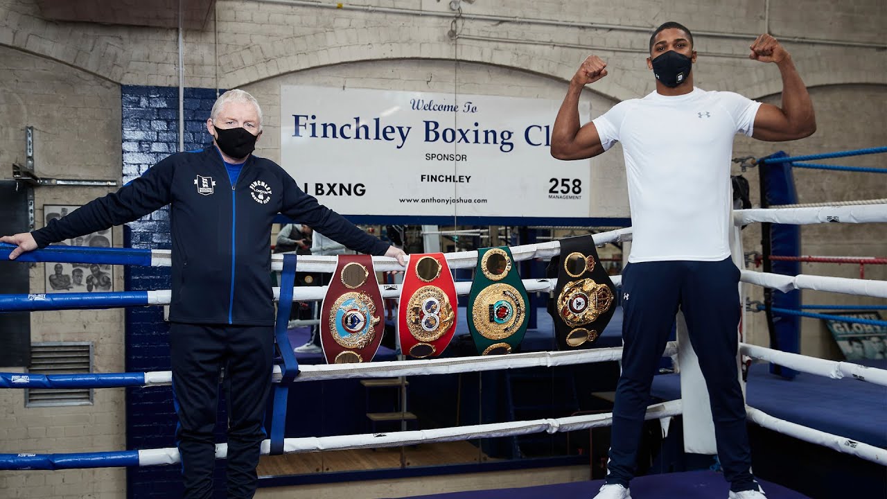 ANTHONY JOSHUA FIRST TRAINER at Finchley ABC: 'HE'S STILL THE SAME AJ ...