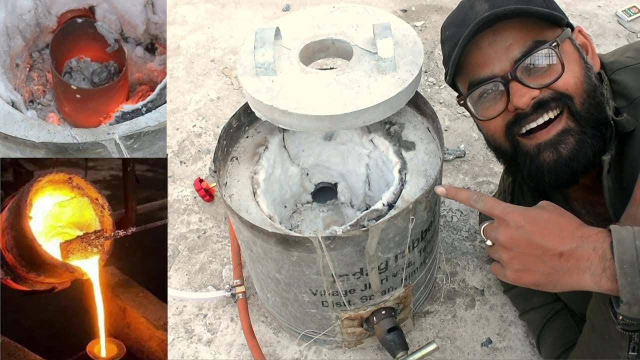 Building The ULTIMATE Backyard Foundry / How To Make The Mini Metal ...