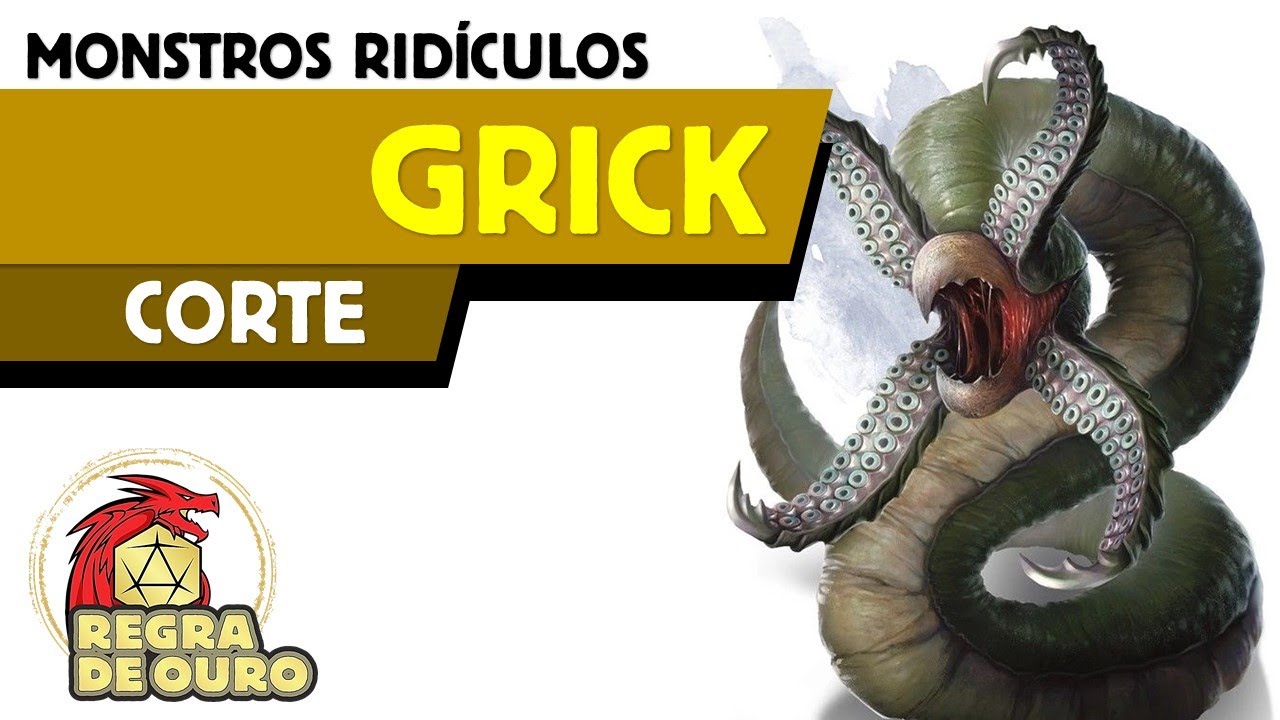 (D&D) Grick - monstro ridículo - YouTube