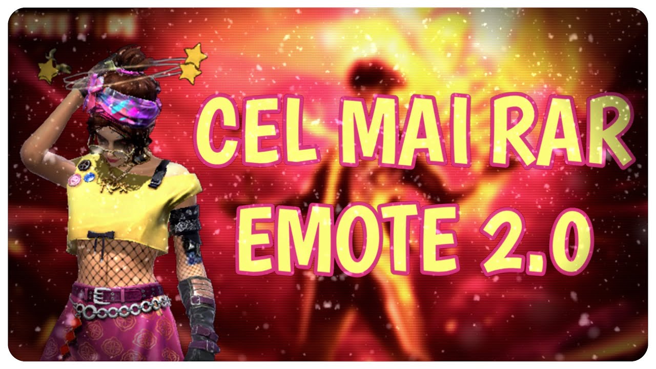 AM OBȚINUT CEL MAI RAR EMOTE DIN JOC (DIN NOU) | FREE FIRE ROMANIA ...