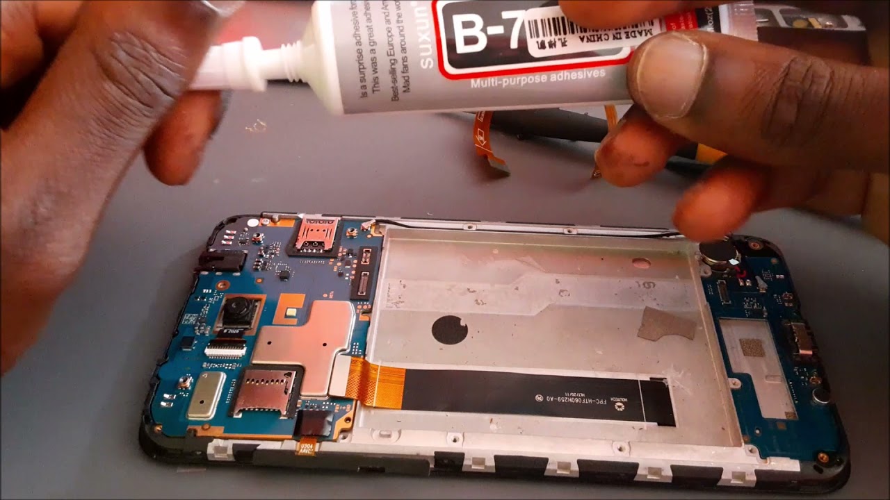 cricket u325ac lcd screen replacement - YouTube