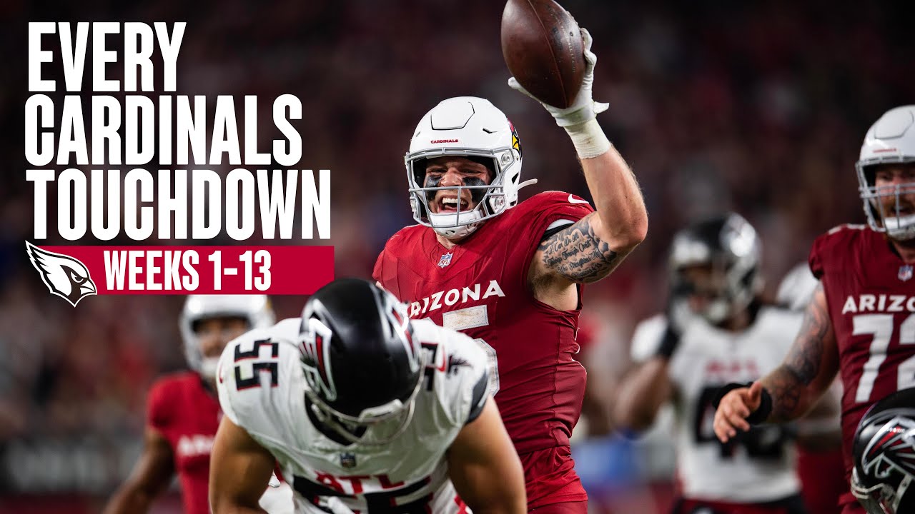 Every Arizona Cardinals Touchdown At The Bye | 2023 season - YouTube