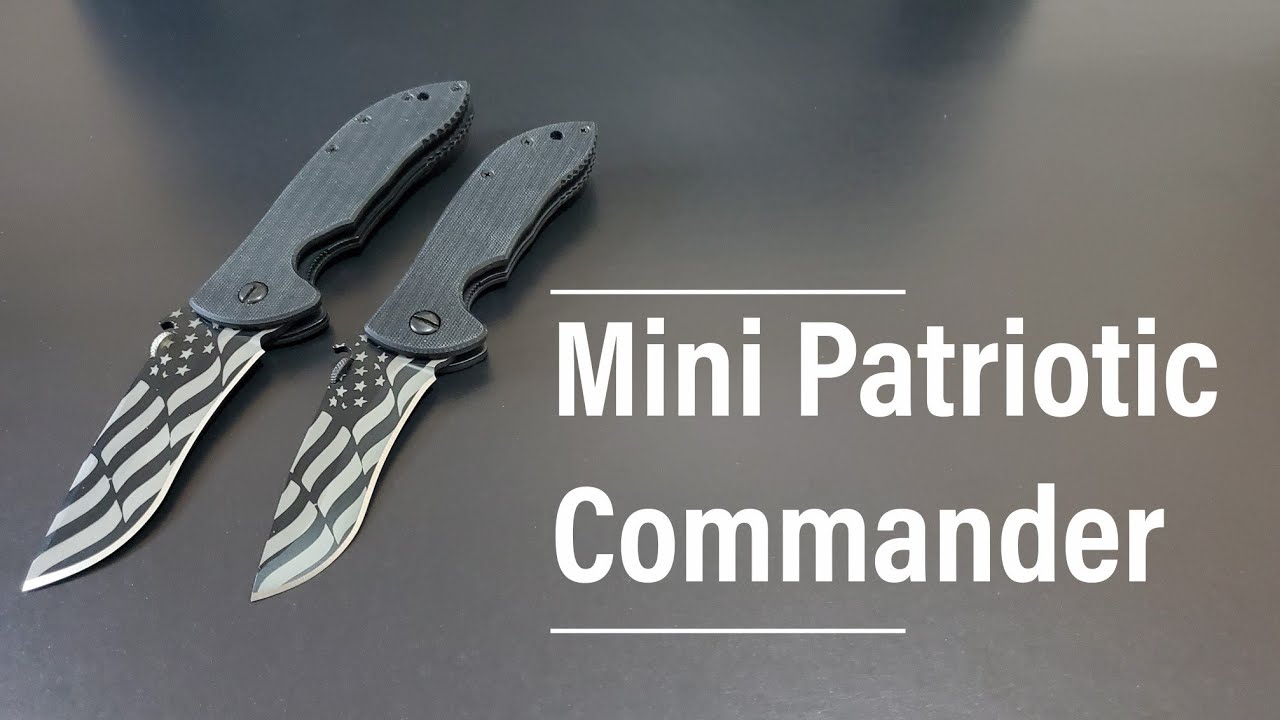Emerson Knives Collection #70 - Patriotic Mini Commander ( Quick look ...