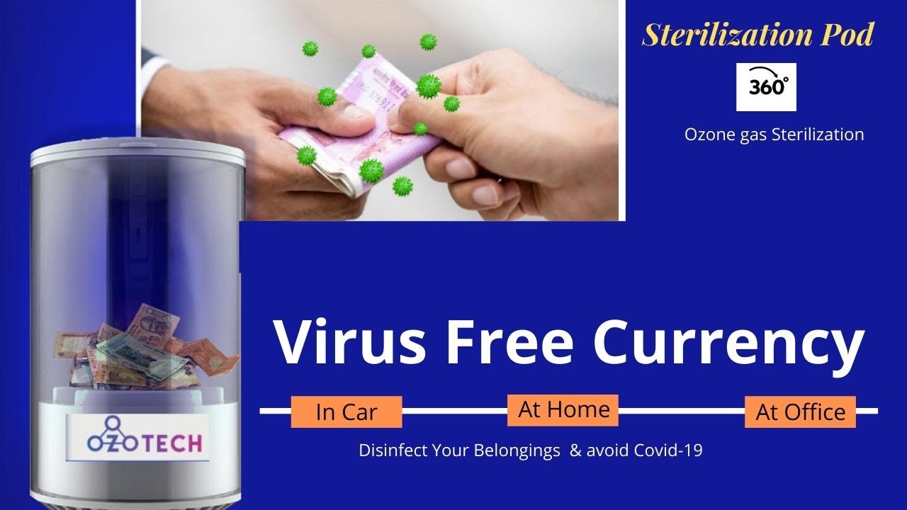 Sterilization Pod for disinfecting your currency note immediately after ...