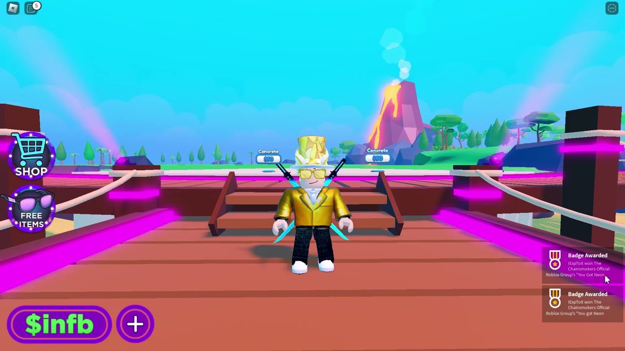 [OP] Roblox Chainsmokers Event INF Money, Unlock All Badge Script ...