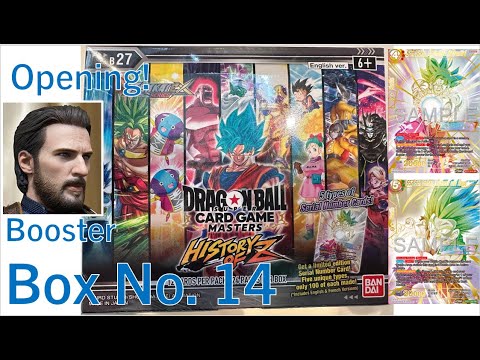 Dragon Ball Super Card Game Masters B27 History of Z Opening Box 14 ...