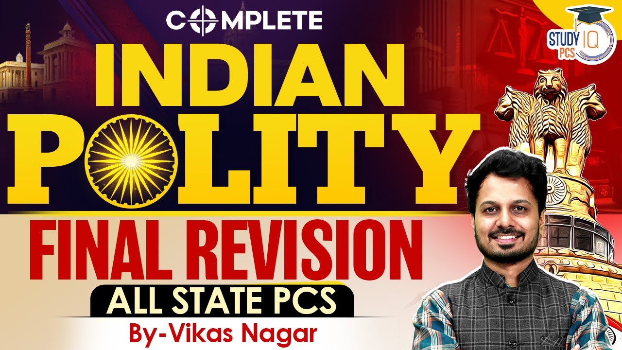 Indian Polity Marathon | Complete Indian Polity in One Video | BY Vikas ...