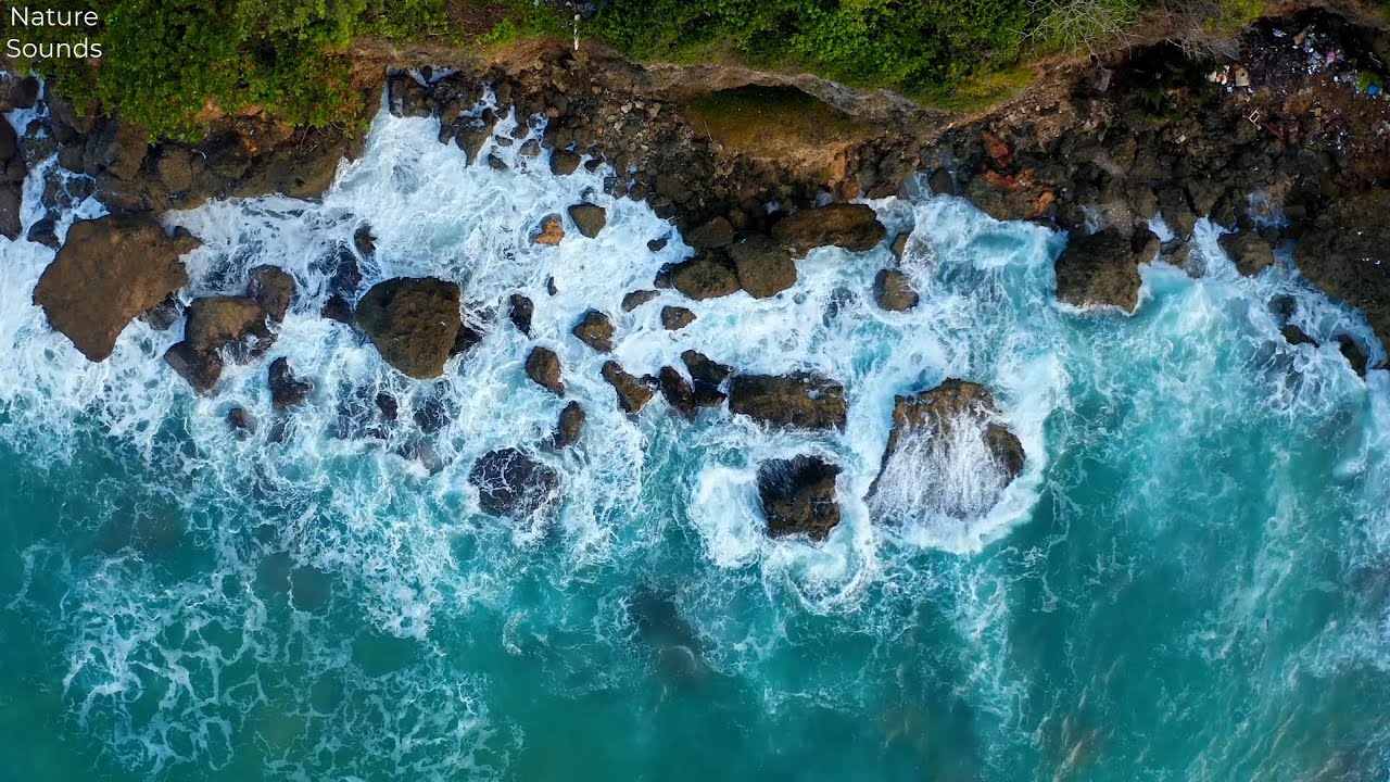 Ocean Waves, Wave Noise, Sea Sounds, Sea Waves to Fall Asleep ...