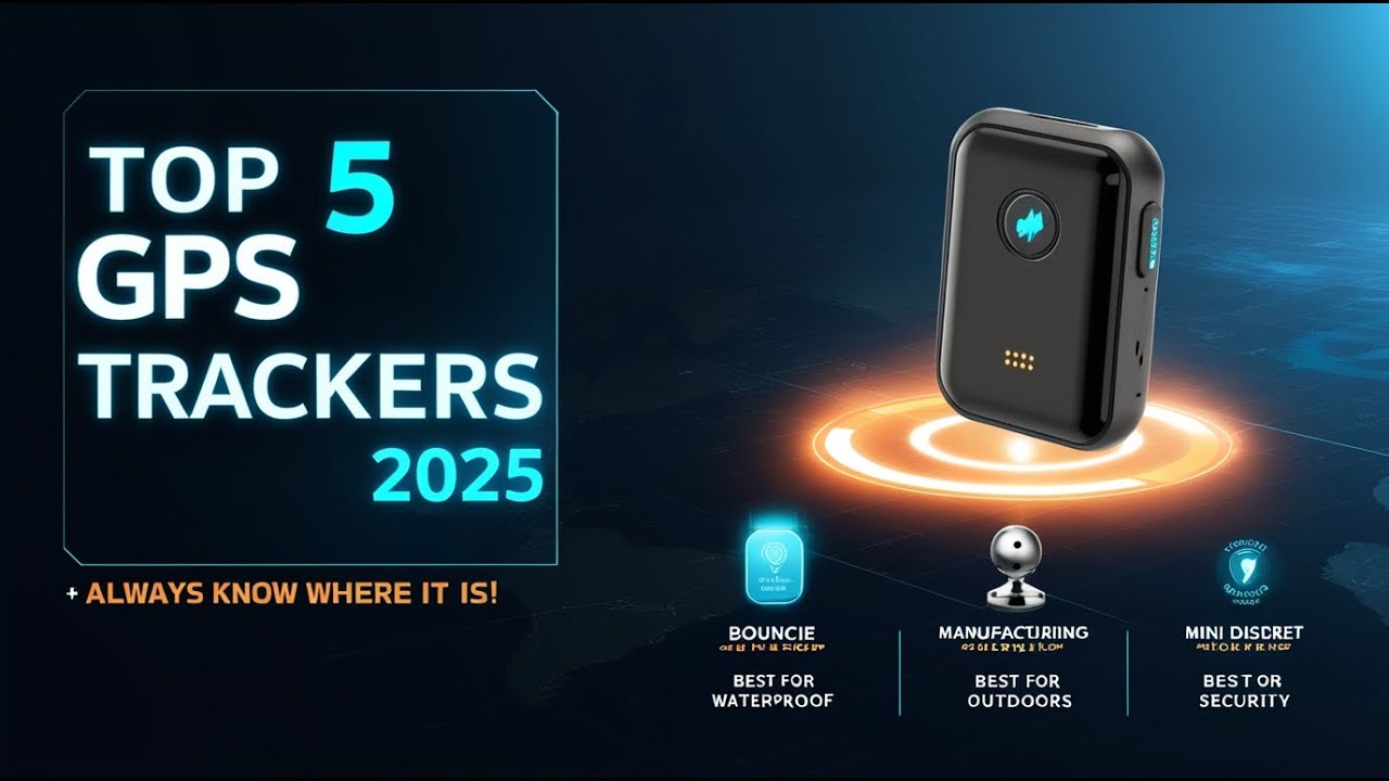 TOP 5 Best GPS Trackers 2025! (Feature tease + specificity) - YouTube
