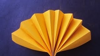 Origami Fan Instructions