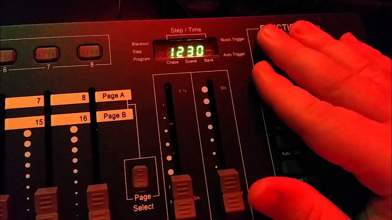 DMX Lighting Tutorial Part 2: Creating Scenes And A Chase | Tutorial - YouTube