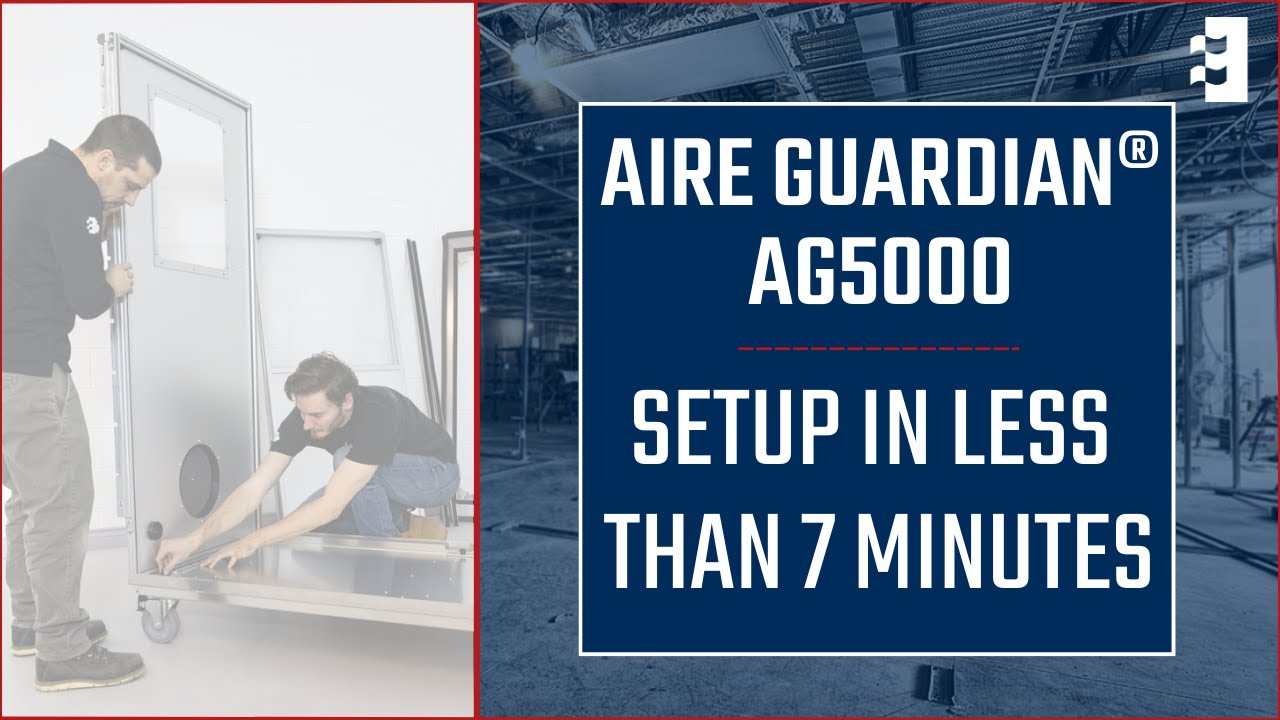 Assembling AG5000 Mobile Dust Containment Cart | Abatement Technologies ...