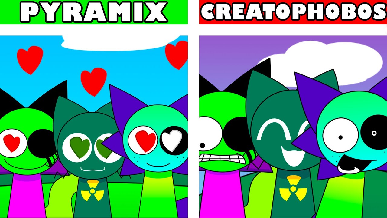 Incredibox Sprunki: Phase 1 Pyramix Creatophobos + Secret Sprunki ...