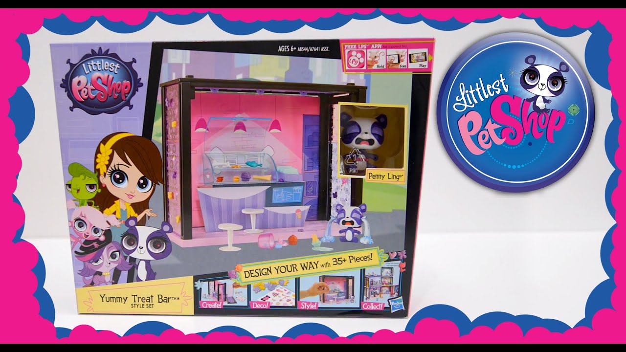 Littlest Pet Shop Yummy Treat Bar LPS - YouTube