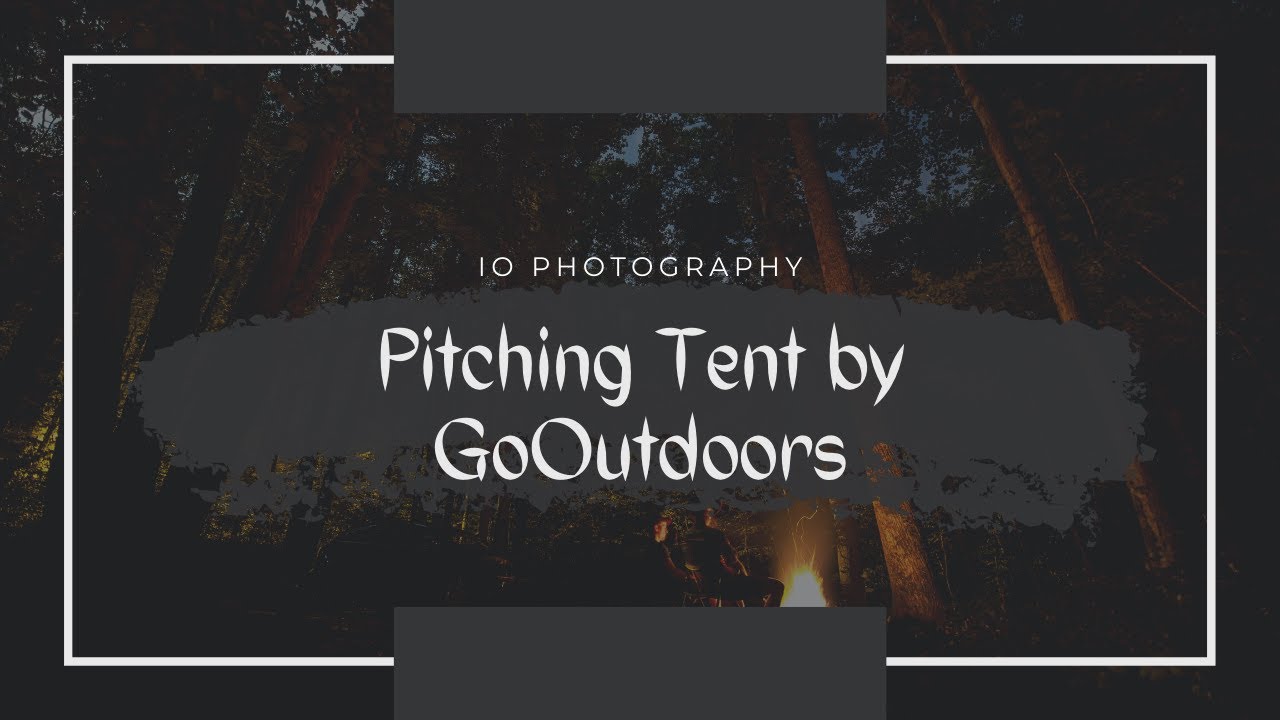 Yorkshire | Freedom trail shadow 250 tent | Gopro | Tent Pitch - YouTube