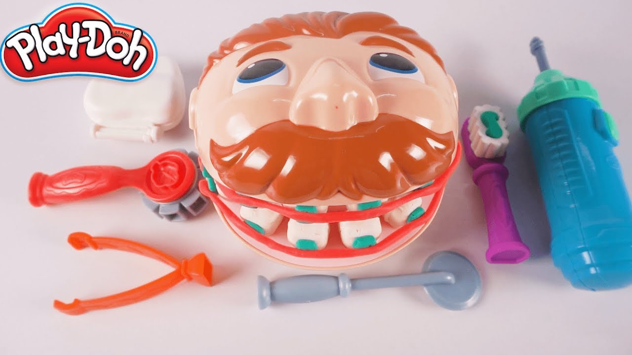 Play-Doh Doctor Drill N' Fill Playset - YouTube
