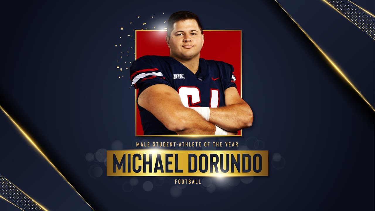 Michael Dorundo: Male Student-Athlete of the Year - YouTube